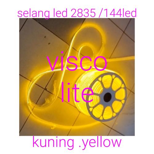 Jual selang led 2835 smd kuning 144led strip ceiling plafon yellow 220volt - Jakarta Barat ...