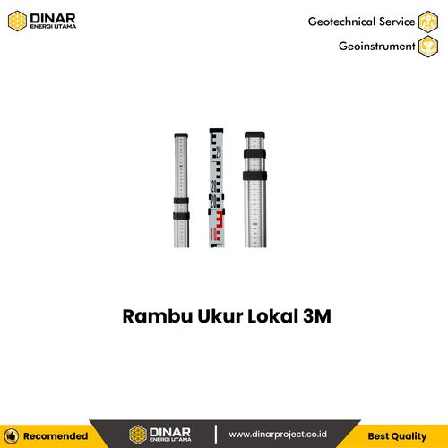 Jual Rambu Ukur / Bak Ukur 3m untuk Waterpass / Level / Theodolite ...
