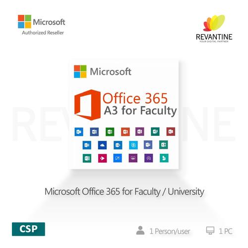 Promo Microsoft Office 365 A3 For Faculty / University - CSP Cicil 0% ...