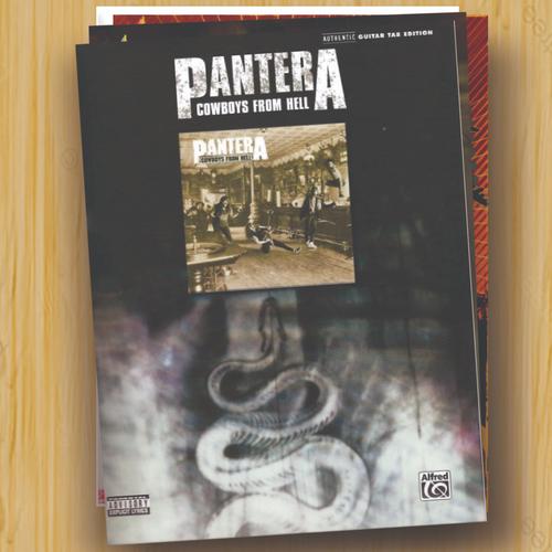Jual Buku Tablature Gitar Pantera Cowboys From Hell Album - Kota ...