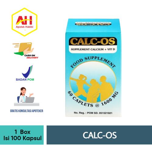 Jual CALC-OS CALC OS KALC OS BOTOL 60 TABLET OBAT PERTUMBUHAN TULANG ...