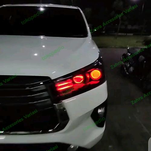 Jual Headlamp Innova Reborn New Led Demon Eyes Doubel Projector Proji ...