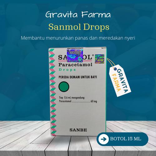 Jual Sanmol Drop - paracetamol tetes - Kota Bandung - Apotek Gravita ...