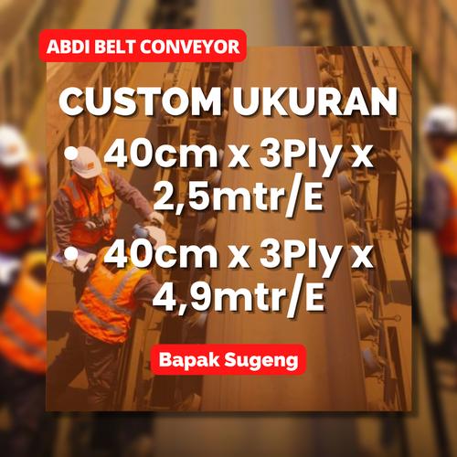 Jual Conveyor Belt 40cm x 3ply Custom Ukuran - Jakarta Barat - Abdi ...