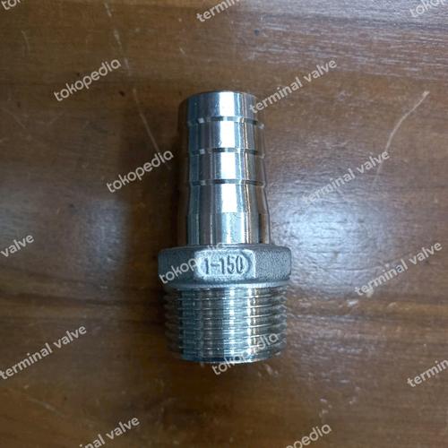 Jual nepple selang 1" ss304/hose nipple ss304 1inch/neple selang 1 ...