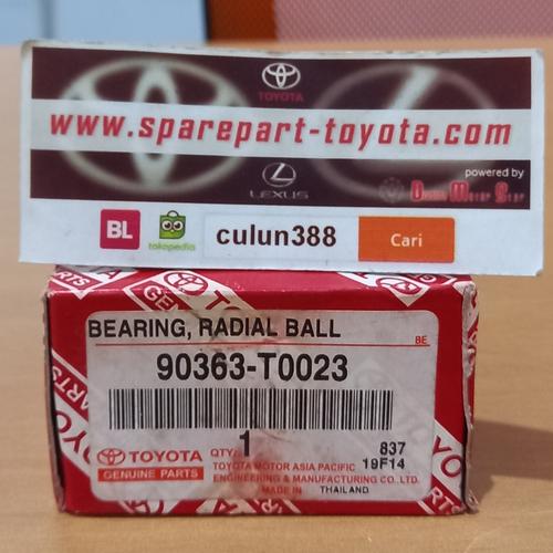 Jual Bearing Radial - Bearing Laher Roda depan Toyota Yaris 90363-T0023 ...