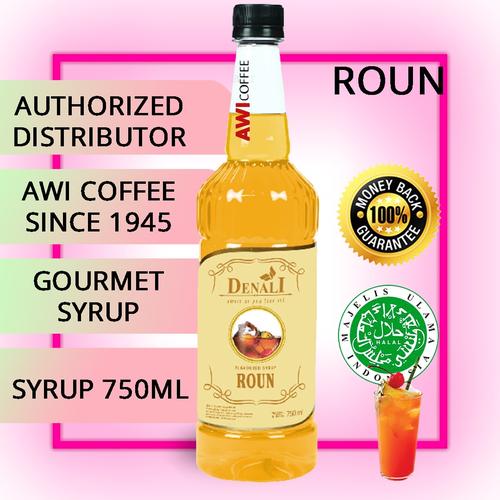 Jual Awi Coffee I Syrup Ron 750ml I denali I coffee | Flavored ...