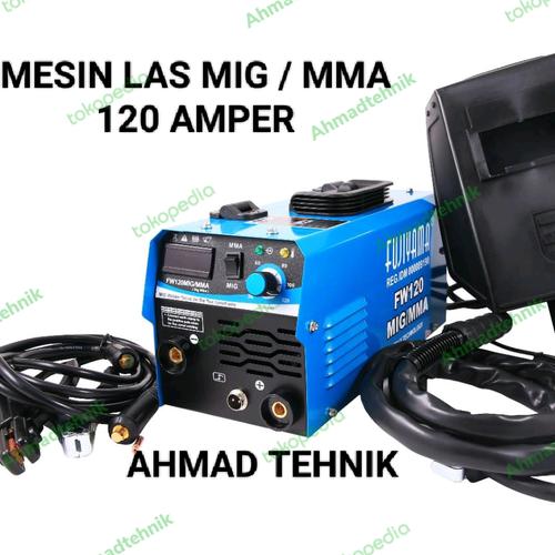 Jual MESIN LAS MIG FUJIYAMA FW 120 MIG CO TANPA GAS BISA MMA DAN STAINLESS - BLACKFOOT JAPAN ...