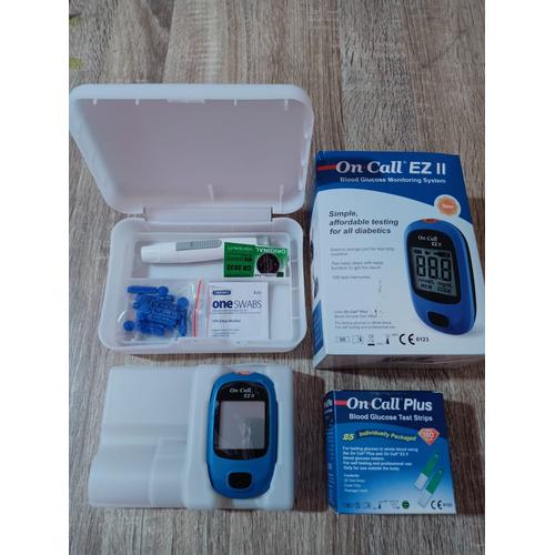 Jual Paket lengkap On Call EZ II - Strip on call plus - Alat cek gula ...