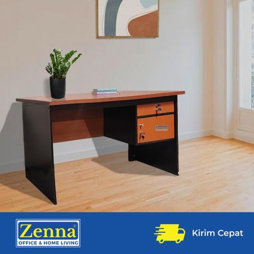 Jual Zenna meja tulis super / meja kantor / meja kerja / meja 1/2 biro ...