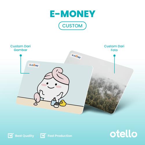 Jual Kartu E-Money VKSN Card Custom Cetak Print UV eMoney eToll Mandiri ...