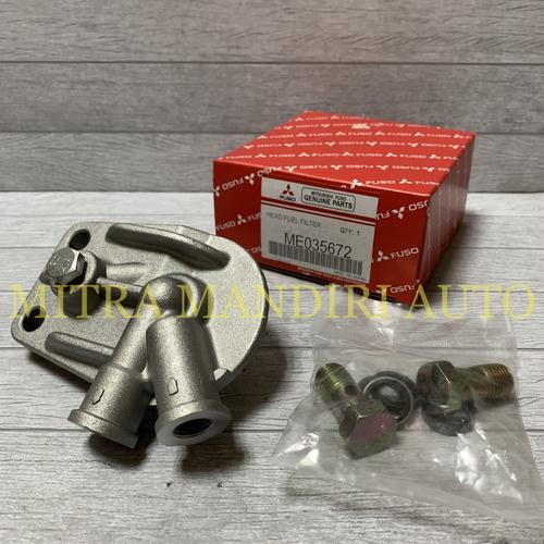 Jual BRAKET POMPA SOLAR HEAD FUEL FILTER SOLAR ATAS FUSO FN527 6D16 ...