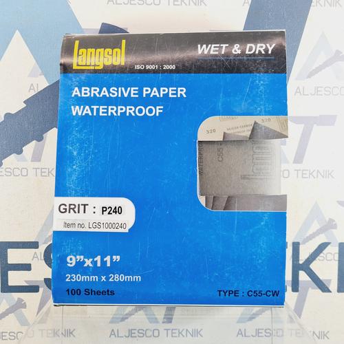 Jual LANGSOL AMPLAS LEMBARAN GRIT P240 - Kota Tangerang - Aljesco ...