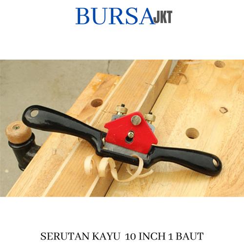 Jual SERUTAN KAYU KETAM TRIMMING MANUAL 10 INCH 2 BAUT HITAM SPOKE ...