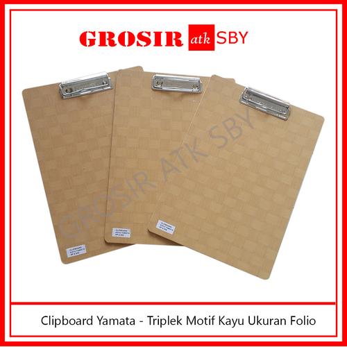 Jual Clipboard Yamata Triplek / Kayu Folio (F4) - Kota Surabaya ...