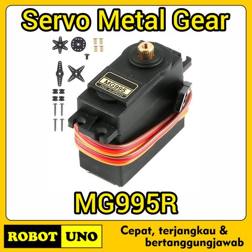 Jual Servo MG995 Metal Gear Motor Servo MG995 MG 995R Full Metal Tower ...