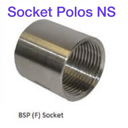 Jual 1/2" Socket /coupling -SS304 -Sock drat dalam /Sdd SS304 Stainless ...