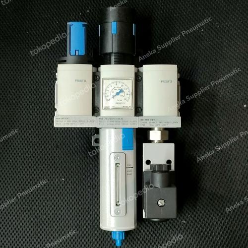 Jual FESTO-MAINTENANCE UNIT MS4-EM1-1/4, MS4-LFR-1/4-D7EUM-AS MS4-FRM-1 ...