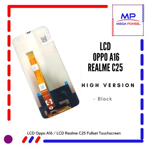Jual LCD Oppo A16 / LCD Realme C25 Fullset Touchscreen - OGS - Kota Bandung - SPAREPART HP ...