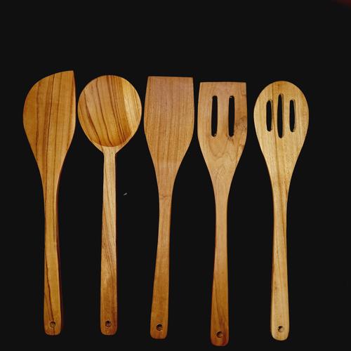 Jual Biwood Spatula Kayu jati Premium - Sutil kayu jati Polos - Lobang3 ...