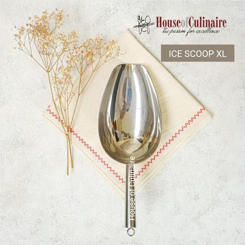 Jual Ice Scoop XL Sendok Es Batu Tepung Gula Sekop Stainless Steel IS01 ...