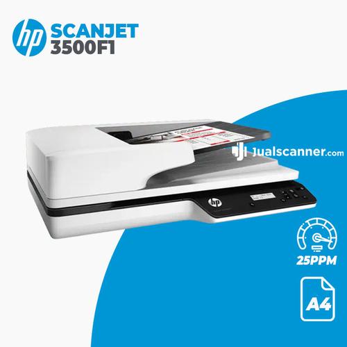 Jual Scanner HP Scanjet Pro 3500 F1 - A4/Legal/F4 - 25 Lembar/Menit ...