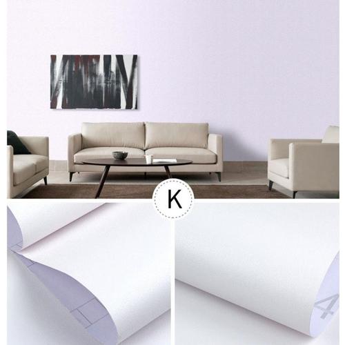 Jual WALLPAPER DINDING PUTIH POLOS ukuran 45 cm x 10 M Motif Bertekstur ...