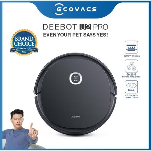 Jual Ecovacs DEEBOT U2 PRO Robot Vacuum Sapu Pel - Hitam - Jakarta ...