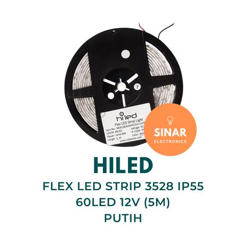 Jual LED Strip 3528 IP55 60LED 12V 5 m (meter) HILED / HI LED Putih ...