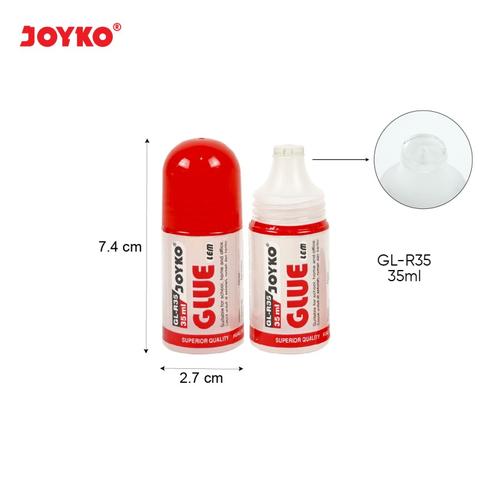 Jual Lem Cair / Lem Kertas / Glue GL-R35 35ml Joyko - Kota Malang ...