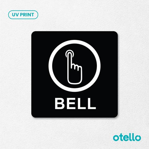 Jual Bell | Papan Sign Board Akrilik - Bell - Hitam, 10 cm - Jakarta ...