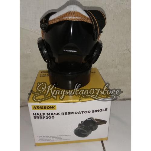 Jual Krisbow masker respirator half mask single filter - Kota Surabaya ...