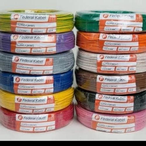 Jual kabel nyaf 1mm federal 100m - Merah - Jakarta Pusat - Surya ...