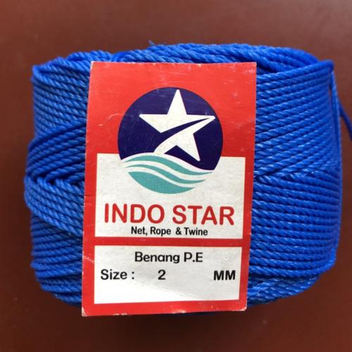 Jual Tali Tambang kecil 2mm / Tambang PE 2mm INDOSTAR ±200 METER - Hijau - Jakarta Utara ...
