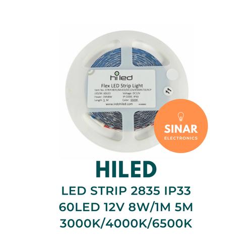 Jual LED Strip 2835 IP33 60LED 12V 5 m HILED / HI LED Warm White/Putih ...