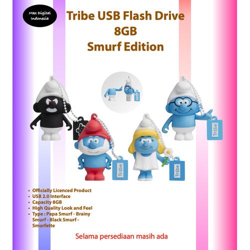 Jual Flashdisk 8GB - Tribe USB Drive Karakter Edisi Smurf - Jakarta ...
