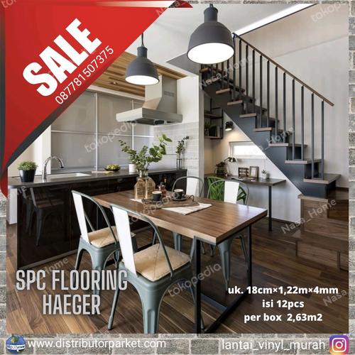 Jual Spc flooring HAIGER 4 mm motif kayu kualitas oke - Jakarta Timur - nasa interior | Tokopedia