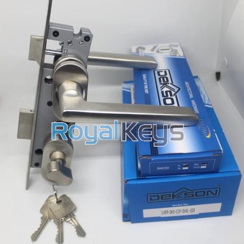 Jual Paket Set Handle Dekson Dekkson LHTR 0039 Oval Knob Pintu ...