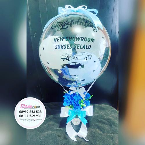 Jual box bunga balon / hadiah ucapan opening / hadiah ucapan usaha baru ...