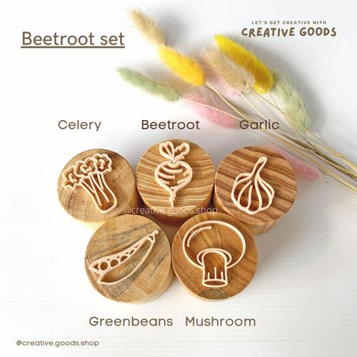 Jual CG playdough stamp Fruits Veggies / Buah Sayur satuan Part 3 ...