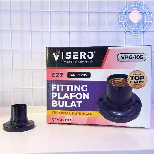 Jual Fitting Plafon Bulat Visero VPG-105 - Kota Bandar Lampung - SINAR MULIA LISTRIK | Tokopedia