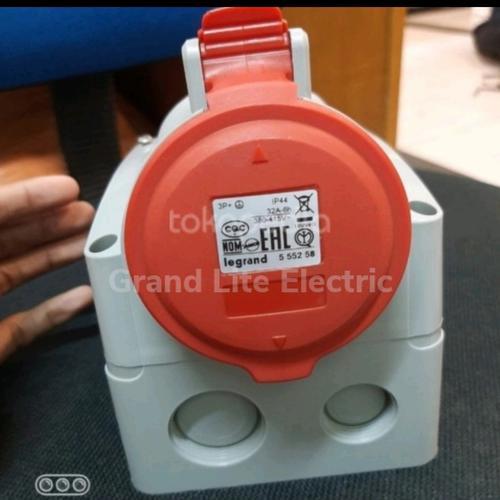 Jual SOKET LEGRAND MOUNTING 555258 IP64 3P 4pin 3phase - Jakarta Pusat ...