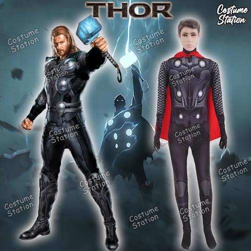 Jual Kostum Black Thor / Costume Thunder God Marvel Avengers pria ...
