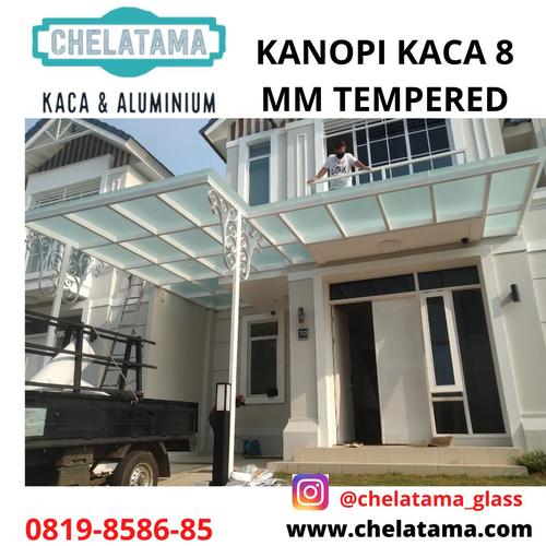 Jual Kaca Kanopi Tempered 8 mm 10 mm Tempered Chelatama Mulia Glass - 8 ...