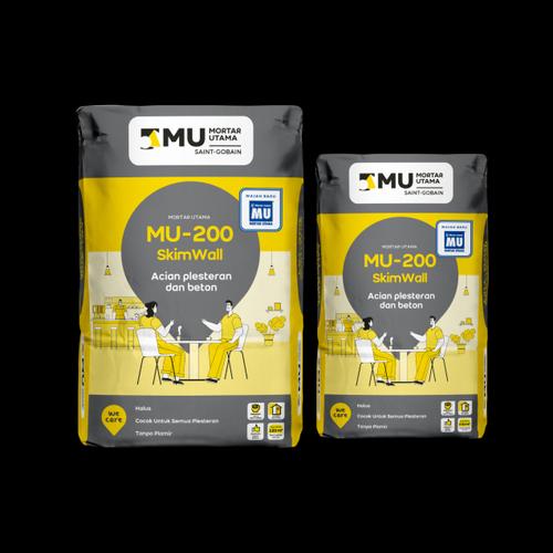 Jual MU 200 Skim Wall 20kg - Mortar Instan Acian Plester dan Beton ...