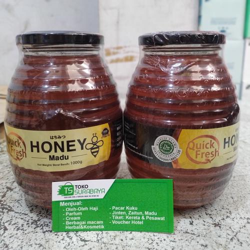 Jual Madu Asli QUICK Fresh Honey JAR 1000 gr 1 kg - Kota Surabaya ...