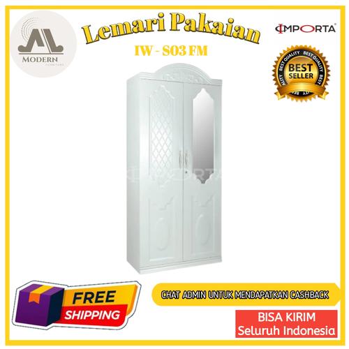 Jual Lemari Pakaian IW S03 FM Terbaru Importa Bergaransi Resmi - Kota ...