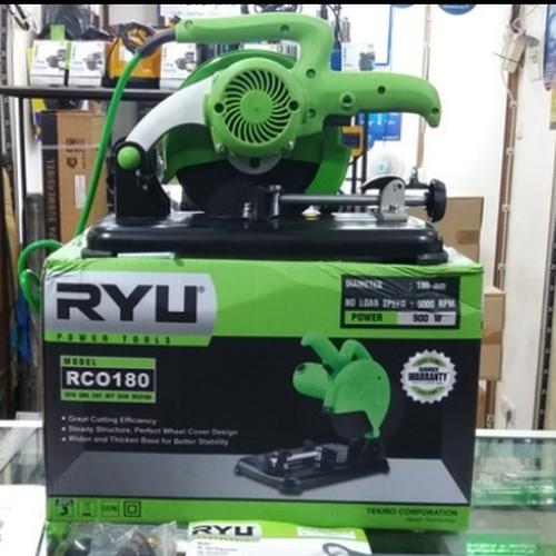 Jual MESIN POTONG BESI RYU 7" 180 MM RCO 180 CUTING WELL RYU CUT OFF ...