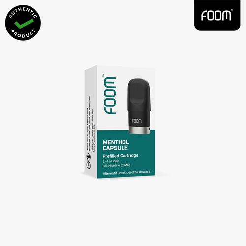 Jual Foom Menthol Capsule Prefilled Cartridge 2ML / Catridge Foom X ...