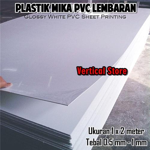 Jual Plastik PVC Kaku Putih Lembaran Sekat Interior Offset Printing ...